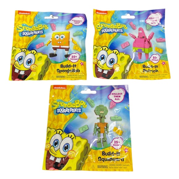 SpongeBob Squarepants | Toys | Spongebob Squarepants Build It Figures ...